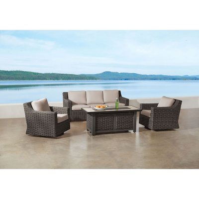 Sunbrella fire pit cover store