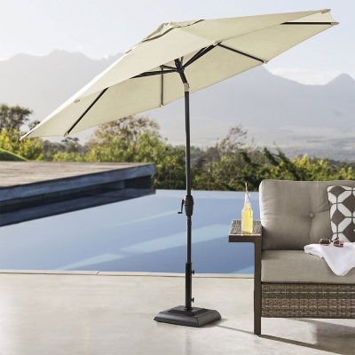 Click here for Members Mark 10 Premium Market Umbrella:- Canvas C... prices