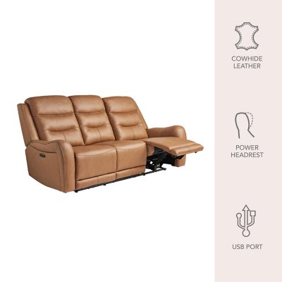 Member s Mark Cooper Power Reclining Leather Sofa