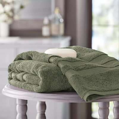 Click here for Members Mark Hotel Premier Luxury Bath Towel:- Oli... prices