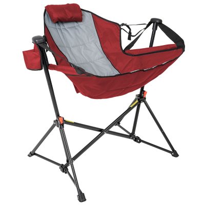 Click here for Members Mark Swing Lounger Camp Chair:- Red Sport... prices