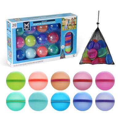 Member's Mark Self-Sealing Reusable Water Balloons with Mesh Storage ...