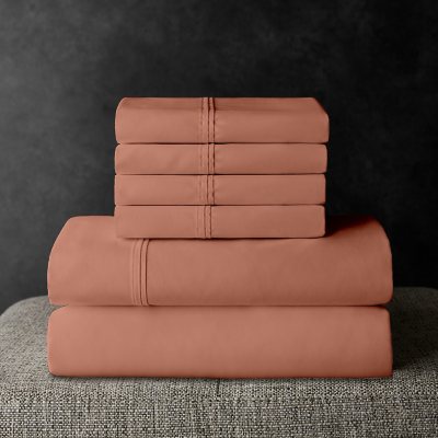Click here for Members Mark 700TC Sheet Set:- Terracotta Dream  S... prices