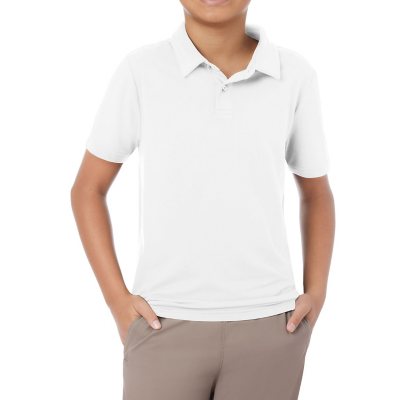 Click here for Members Mark Boys Favorite Soft Polo White S 6/7:-... prices
