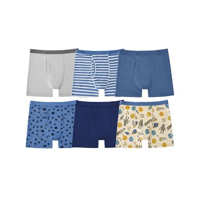 Member's Mark Boys 6-Pack Organic Cotton Boxer Brief - Sam's Club