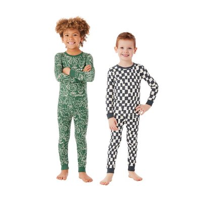 Click here for Members Mark Boys 4-Piece Organic Cotton Pajamas G... prices