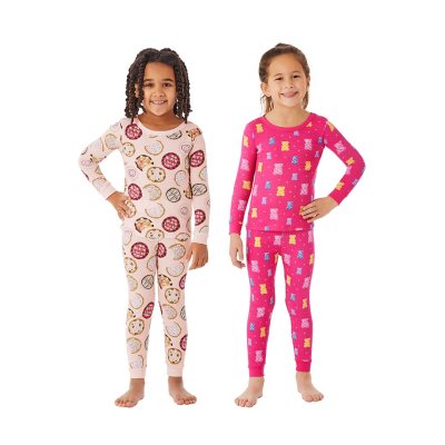 Click here for Members Mark Girls 4-Piece Pajama Set Pink 8:- Pin... prices