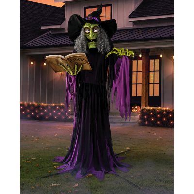 Member's Mark 9' Pre-Lit Animated Spell-Casting Witch - Sam's Club