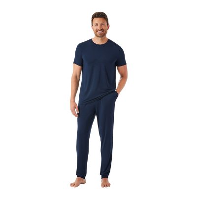 Click here for Members Mark Mens 2-Piece Jogger Pajama Set Blue3X... prices