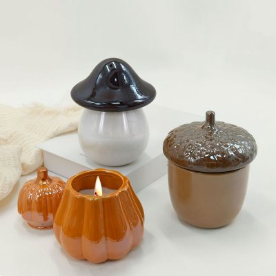 Click here for Decorative Ceramic 10 oz. Harvest Candles  3 pk. prices