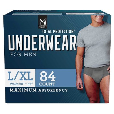 Click here for Members Mark Total Protection Incontinence Underwe... prices