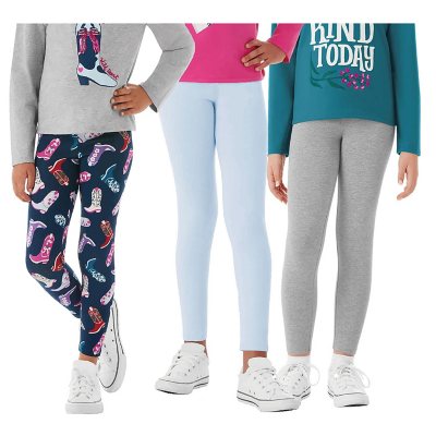 Click here for Members Mark Girls 3-Pack Leggings Light Blue L 10... prices