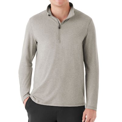 Click here for Members Mark Mens Favorite Soft Quarter Zip Taupe... prices