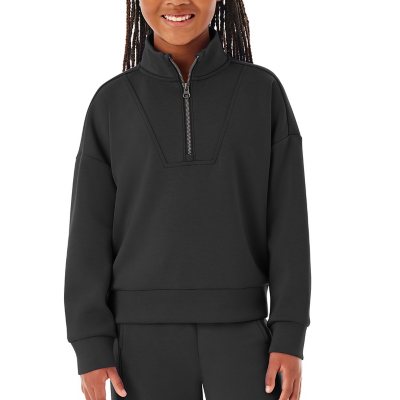 Click here for Members Mark Girls sandwash Quarter Zip Black XL 1... prices
