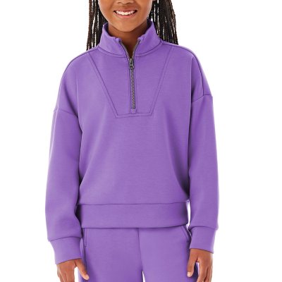 Click here for Members Mark Girls sandwash Quarter Zip Purple XL... prices