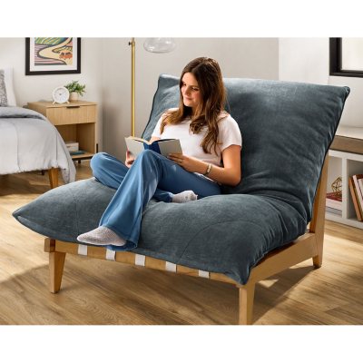 Click here for Members Mark Cloud Lounge Accent Chair:- Blue prices