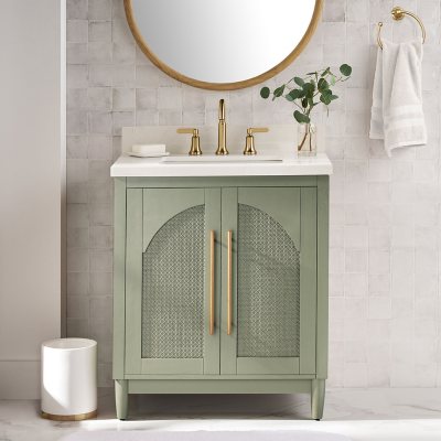 Click here for Members Mark 30in Enzo Collection Vanity with Ratt... prices