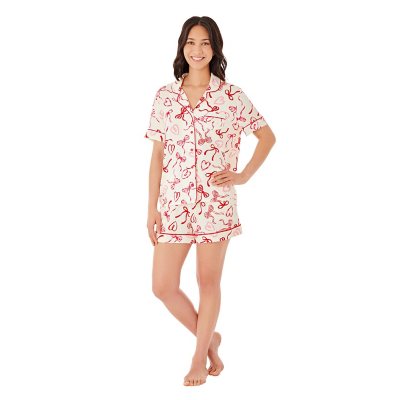 Click here for Members Mark Womens Valentines Notch Collar Pajama... prices