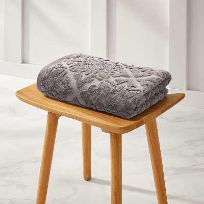 Click here for Members Mark Decorative Sculpted Bath Towel  Zinc:... prices