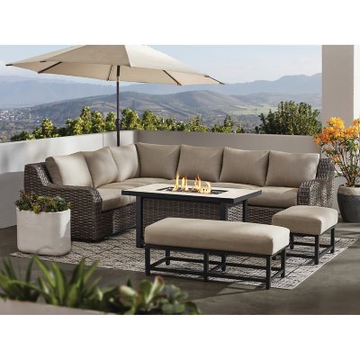 Click here for Members Mark Athena Sectional with Sunbrella Fabri... prices