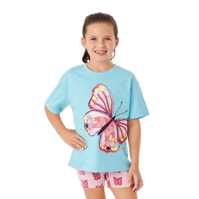 Click here for Members Mark Girls Graphic Tee Blue XL 14/16:- Blu... prices