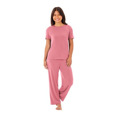 Click here for MEMBERS MARK WOMENS TEE & PANT PAJAMA SET:- Pink... prices