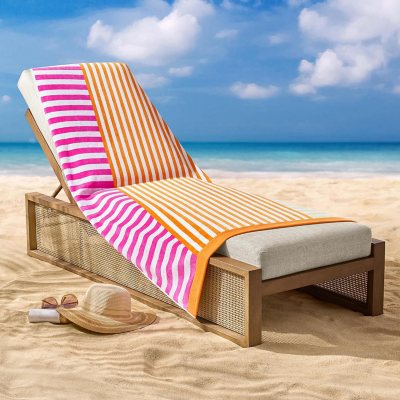 Click here for Members Mark Oversized Beach Towel  40 x 72:- Oran... prices