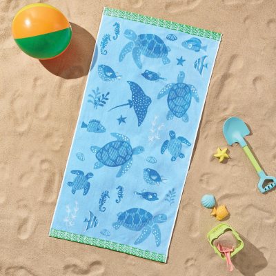 Click here for Members Mark 2-Pack Kids Beach Towel  30 x 60:- Se... prices
