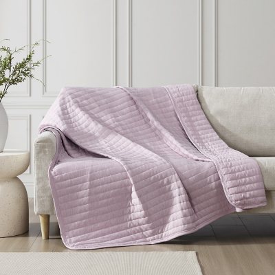 Click here for Members Mark Cooling Throw Blanket  60x70- Blush:-... prices