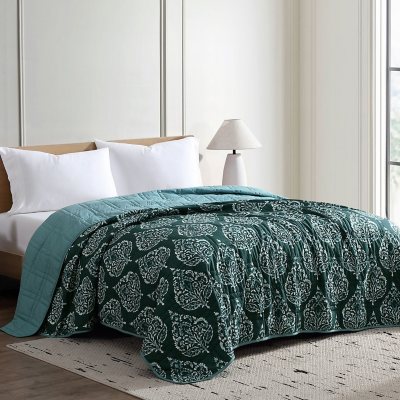 Click here for Members Mark Reversible Blanket- Zakai Medallion T... prices