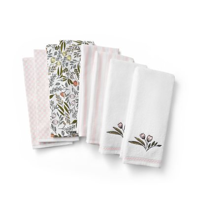 Click here for Members Mark 8-Piece Kitchen Towel Set  Floral:- F... prices
