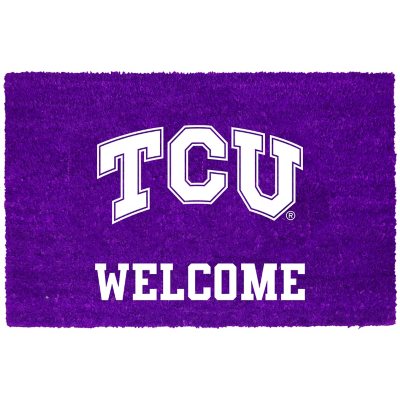 Click here for NCAA Welcome Door Mat-TCU Horned Frogs:- TCU Horne... prices