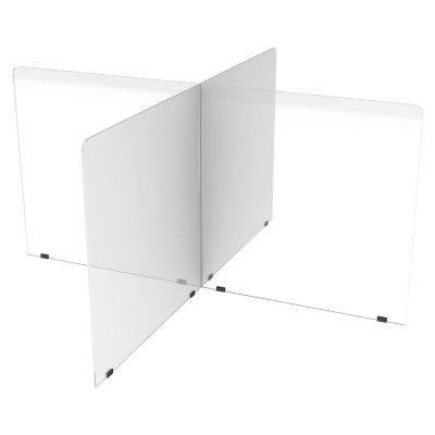 In-the-Round 4-Section Tabletop Divider for 48" x 48" Tables - Sam's Club