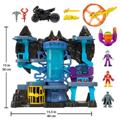 Imaginext DC Super Friends Bat Tech Batcave Showdown Playset Sam s Club
