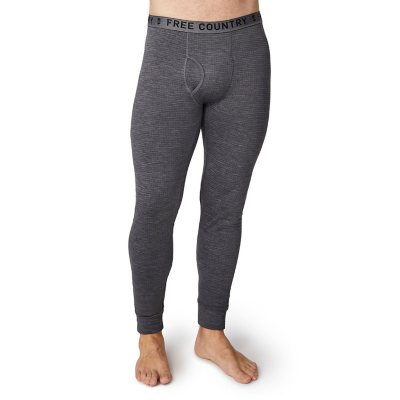Click here for Free Country Mens Grid Fleece Base Layer PantGreyX... prices