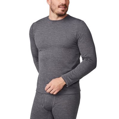 Click here for Free Country Mens Grid Fleece Base Layer TopGreyS:... prices