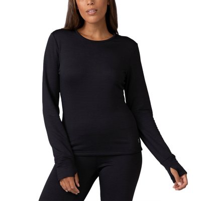 Click here for Free Country Womens Grid Fleece Base Layer TopBlac... prices