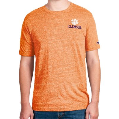 NCAA Men's Champion Short Sleeve Athletic Fit Crew Neck Tee Clemson ...