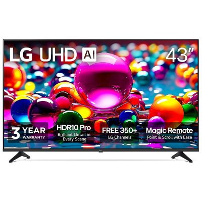 Click here for LG 43 UA77 Series 4K UHD AI Smart TV prices