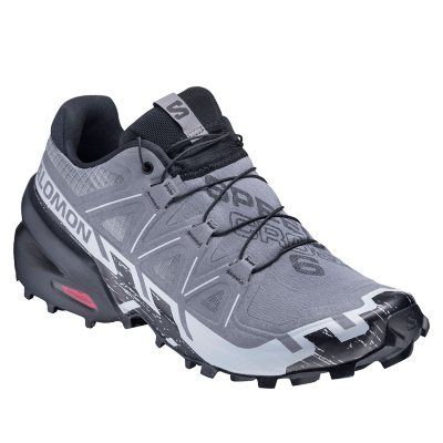Click here for Salomon Mens Speedcross 6 Sneaker - Quiet Shade 9.... prices
