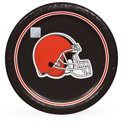 Click here for NFL Dinner Paper Plates  10 - Cleveland Browns:- C... prices