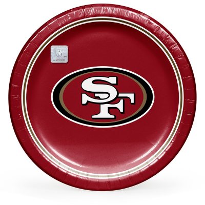 Click here for NFL Dinner Paper Plates  10 - San Francisco 49ers:... prices