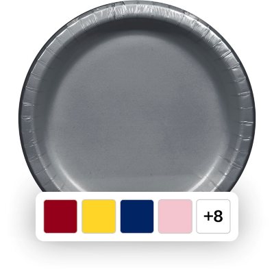 Click here for Artstyle Dinner Paper Plates  10  85 ct.:- Silver prices