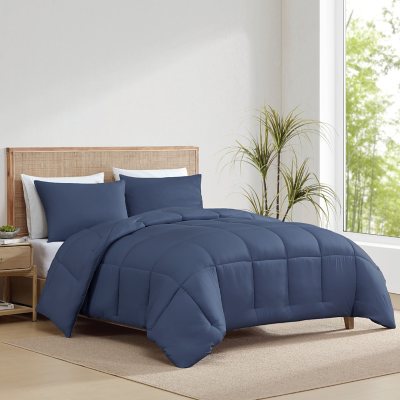 Click here for Harmony Home 3-Piece Bamboo Comforter Set  K NAVY:... prices