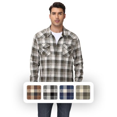 Frye Men's Jacquard Flannel - Sam's Club