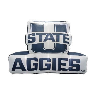 Logo Brands Utah State Aggies Pre-Lit 7’x10’ Team Inflatable - Sam's Club