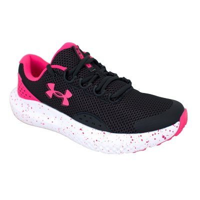 Click here for Under Armour Girls Surge 4 Shoes - Anthracite/Pink... prices