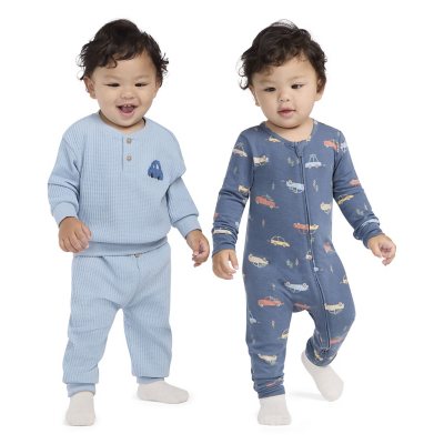 Click here for Huggies 3Pc Outfit Set Blue 3M:- Blue  3M prices