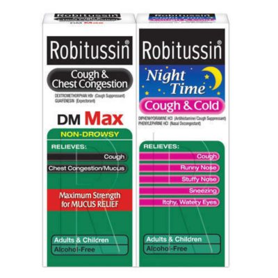 Robitussin® Day/Night time Combo - 2/8oz - Sam's Club