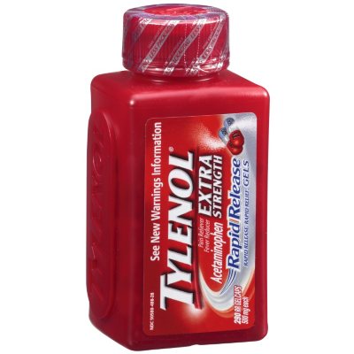 Tylenol® Extra Strength Rapid Release Gels - 290 ct. - Sam's Club
